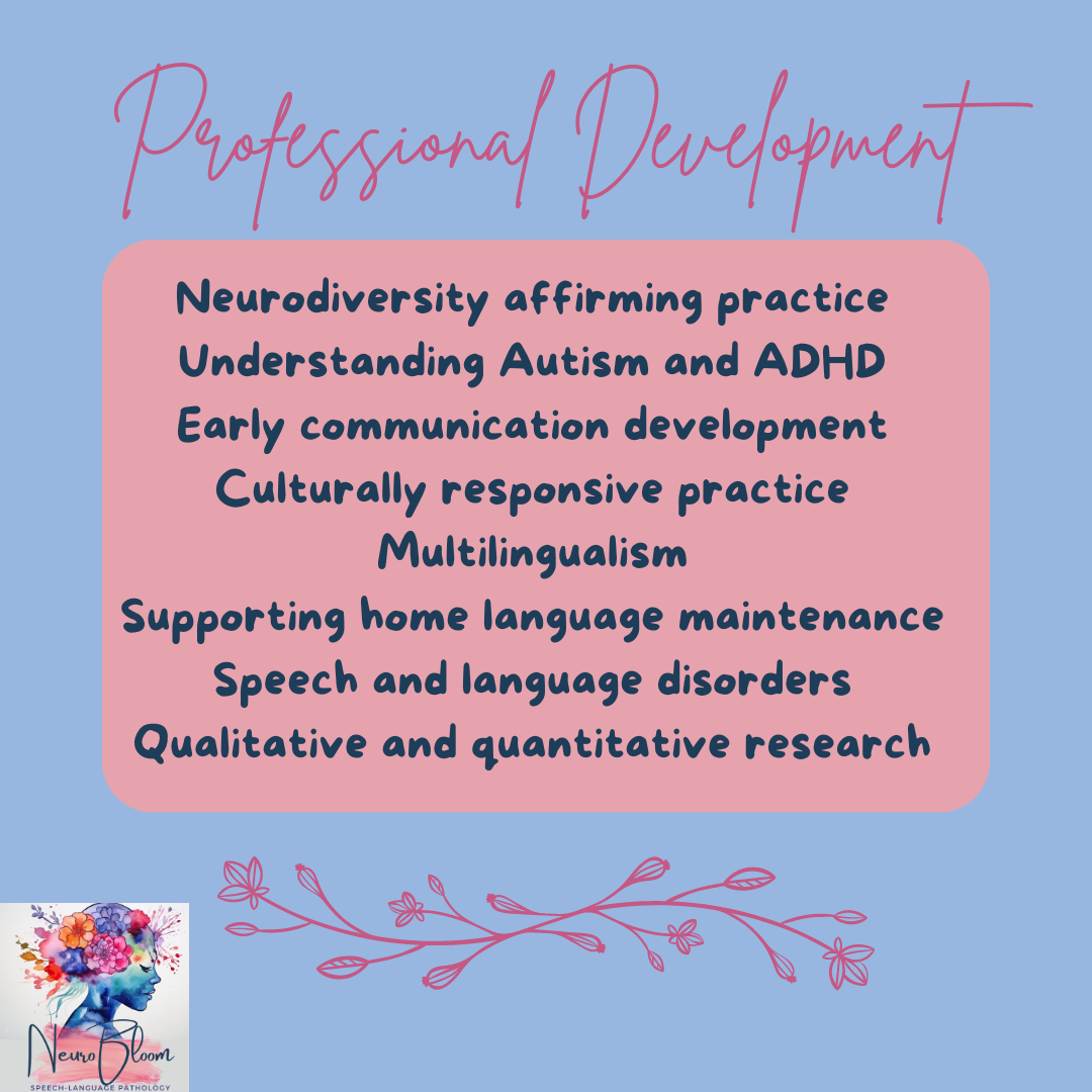 Professional Development – Associate Professor Sarah Verdon – Speech ...